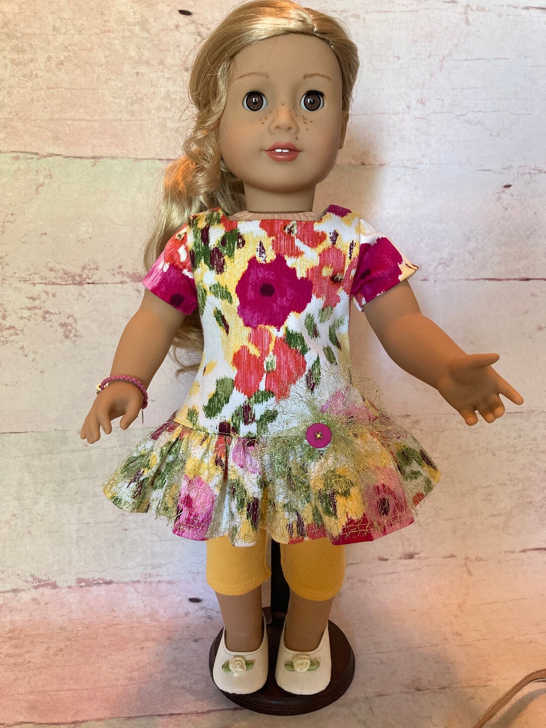 American Girl Tenney Models a Lovely Performance Dress With - Etsy