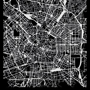 Custom Map Digital Map, Downloadable and Printabledigital Poster ...