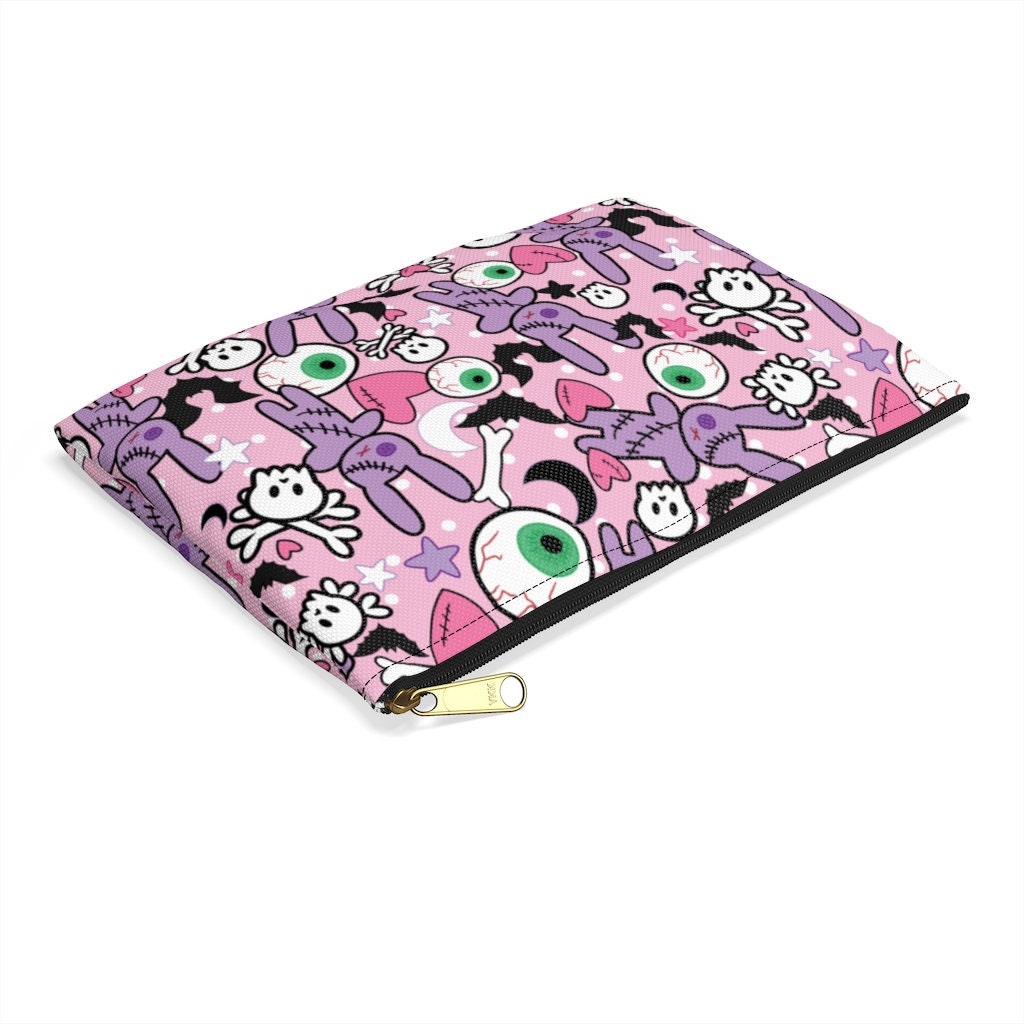 Pastel Goth Makeup bag Accessory Pouch pencil case cute | Etsy