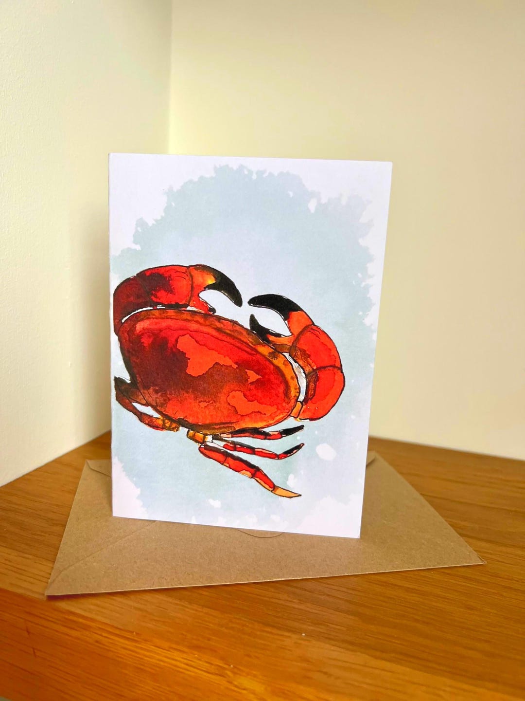 Crab Gift Card - Etsy