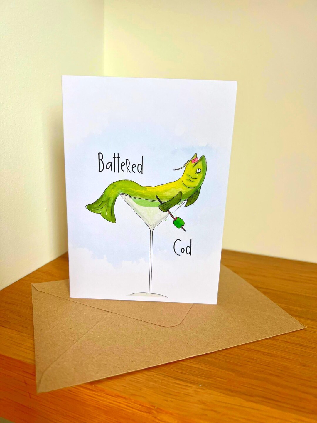 Battered Cod Gift Card - Etsy
