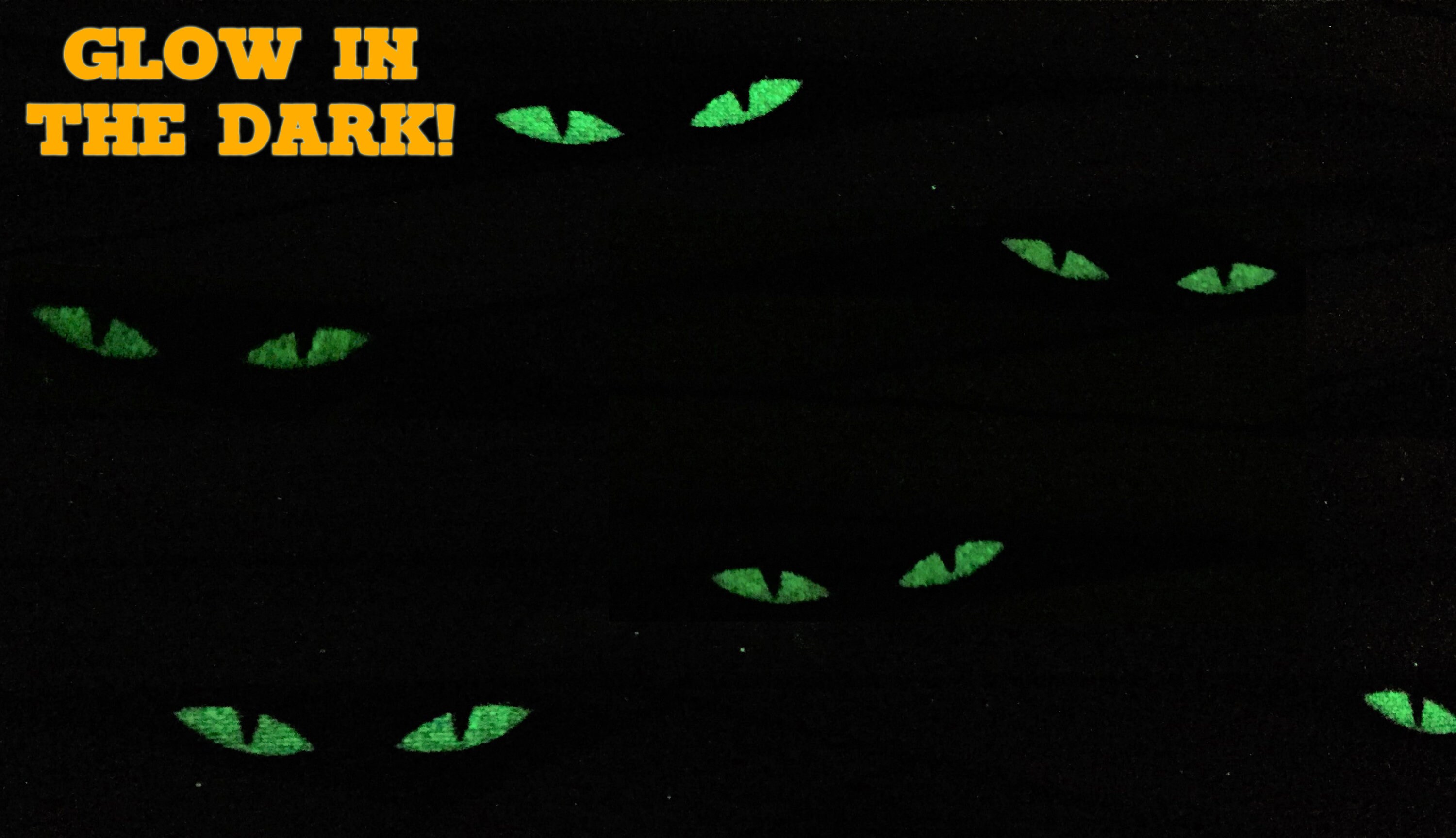 Glow in the Dark Spooky Halloween Cloth Face Mask- 4 Ply With Nose Wire ...