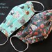 French Bulldog Cloth Face Mask-4 Ply With Nose Wire- 100% Cotton ...
