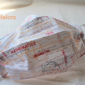 Cloth Face Mask- 4 Ply With Nose Wire 100% Cotton Back to School ...