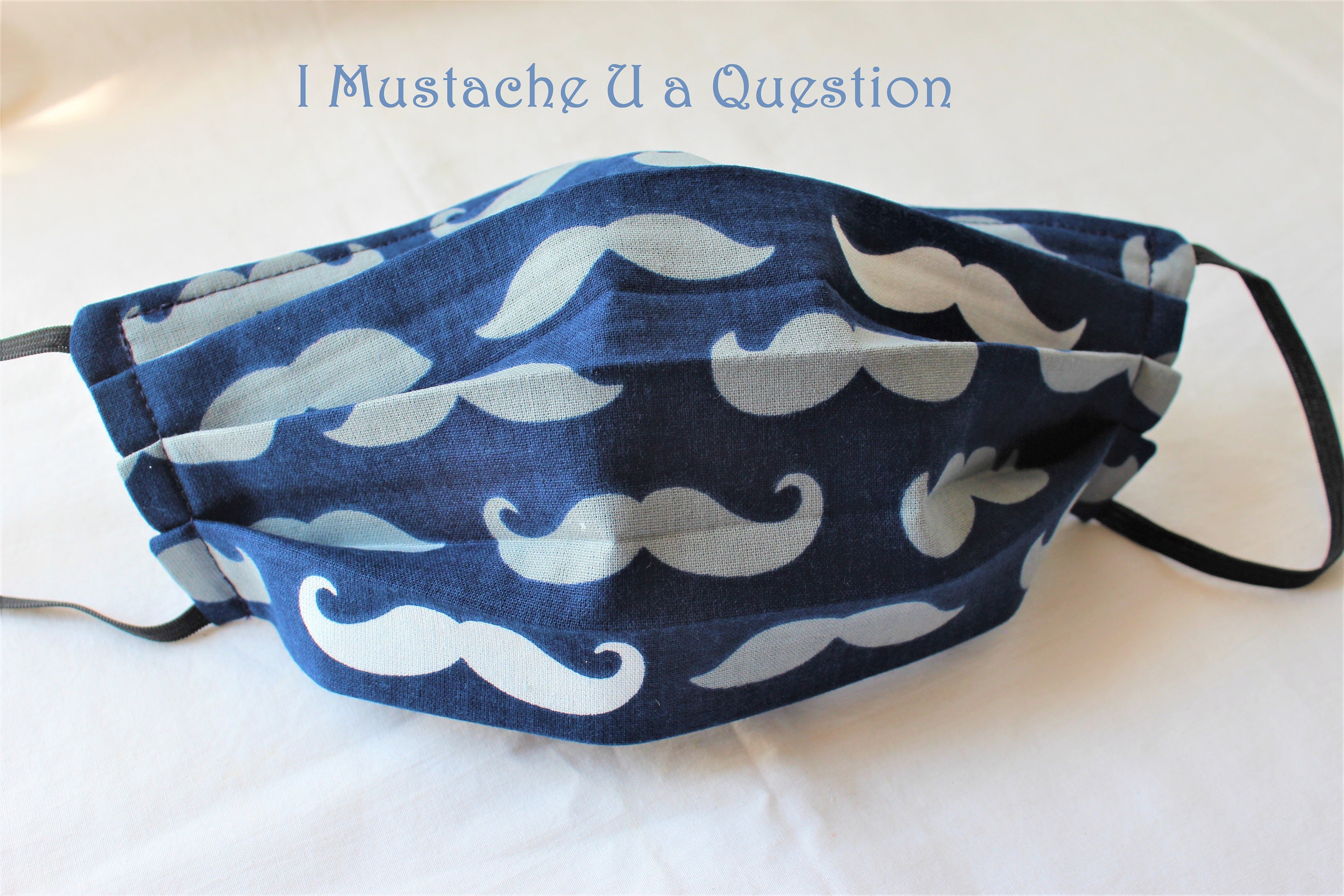 Cloth Face Mask 4 Ply with Nose Wire 100% Cotton Novelty | Etsy