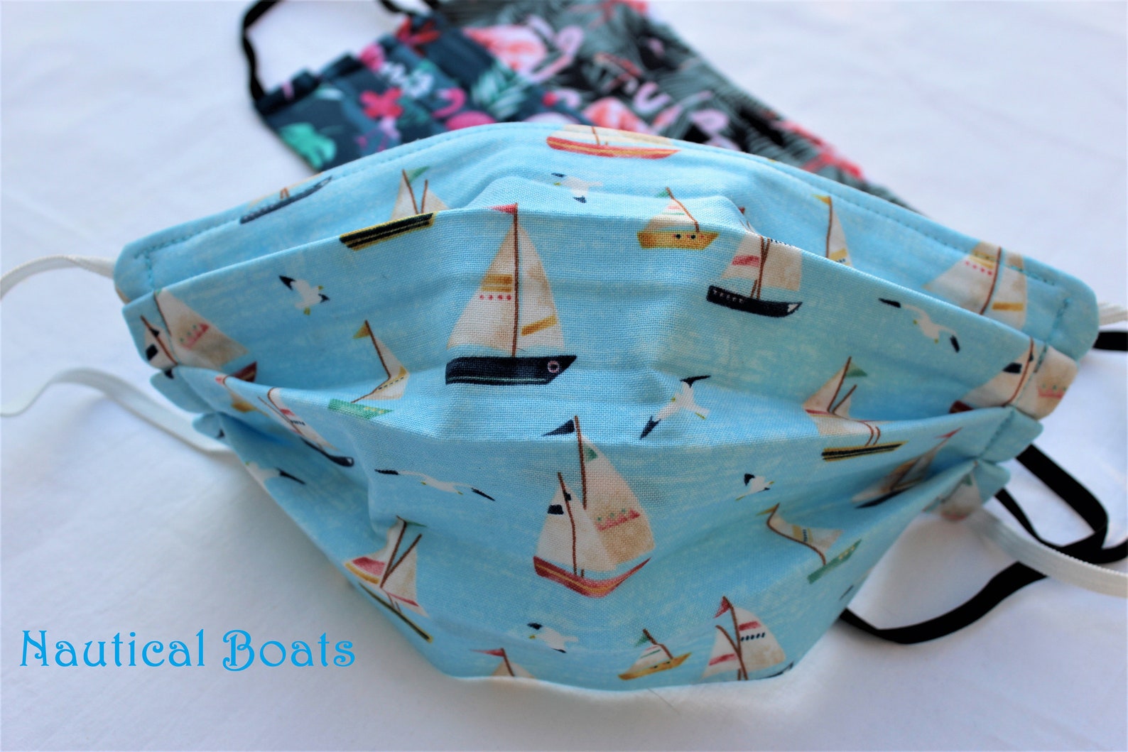 Cloth Face Mask 4 Ply With Nose Wire 100% Cotton SUMMER - Etsy