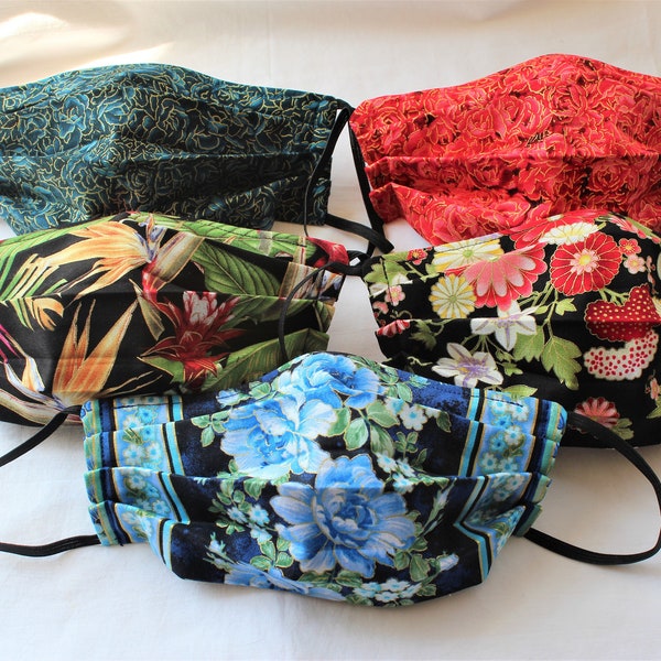 Tropical Face Mask - Etsy