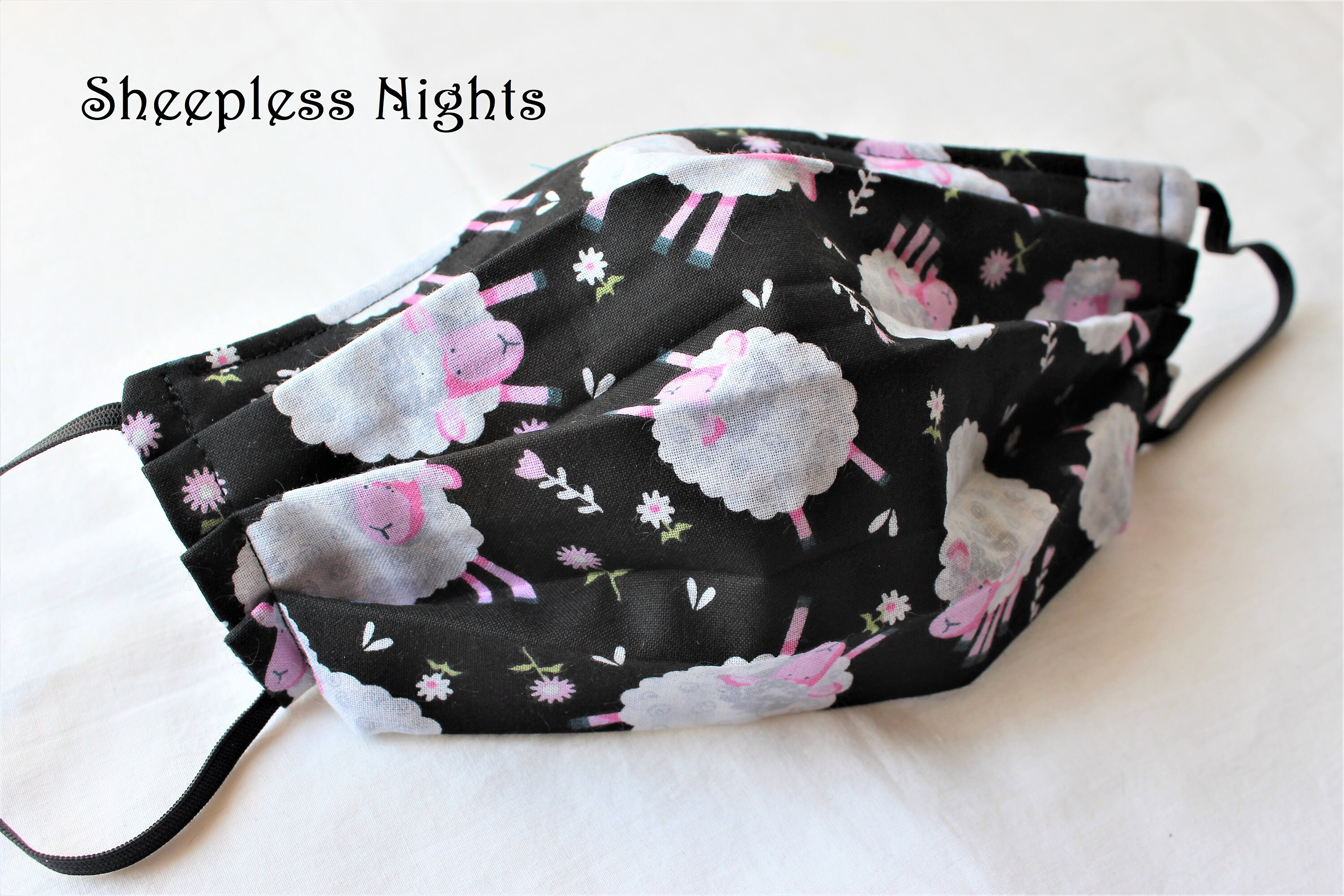 Cloth Face Mask 4 Ply with Nose Wire 100% Cotton Novelty | Etsy