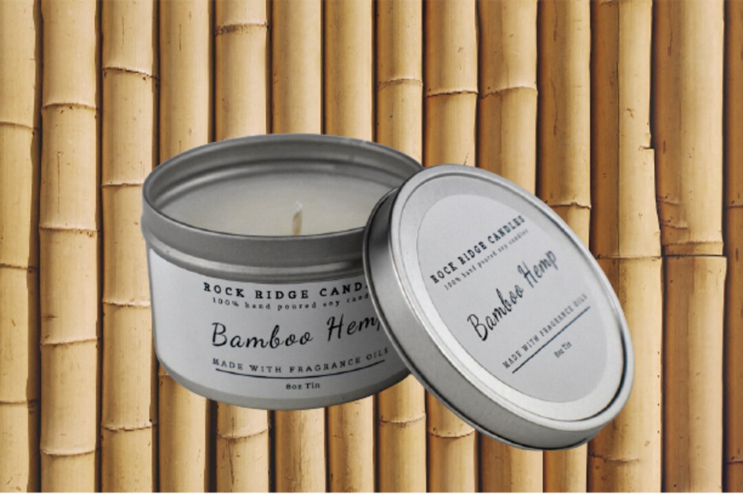 Bamboo Hemp Soy Wax Candle - Create a Serene Atmosphere With Our ...