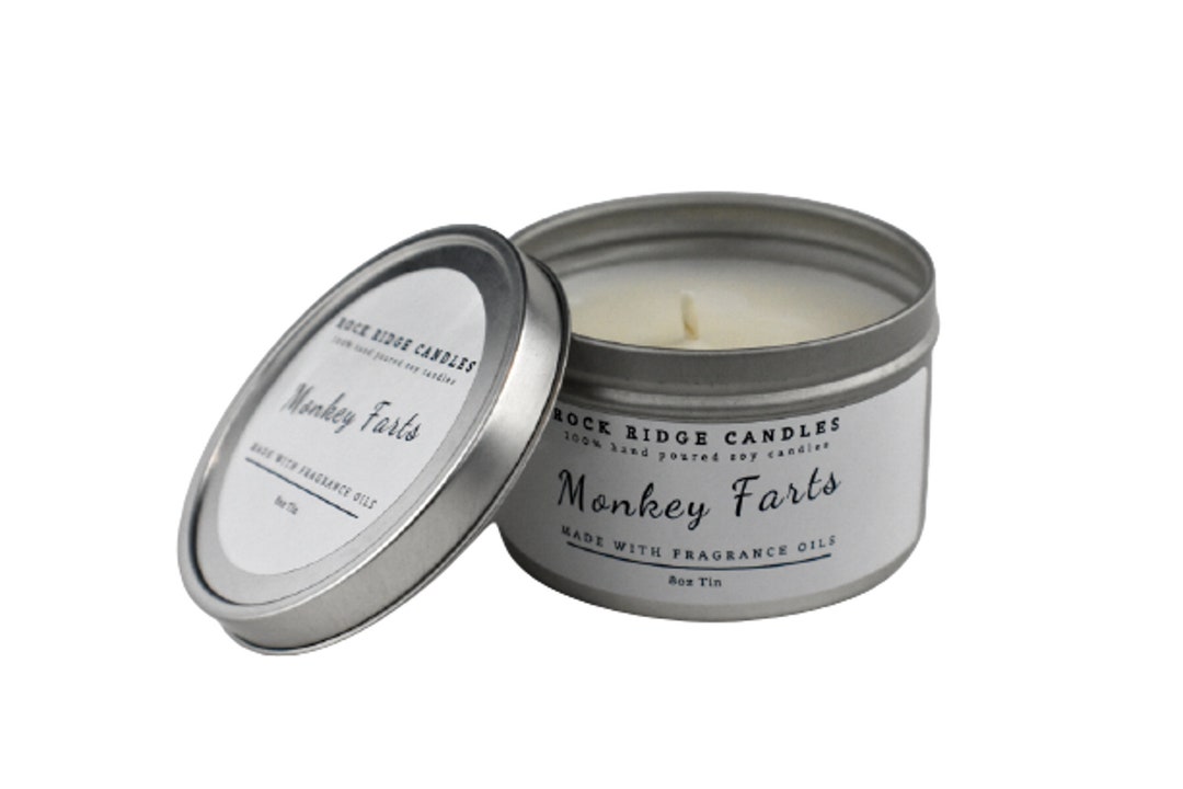 Monkey Farts Soy Wax Candle | All Natural Candle | Candle Gifts ...