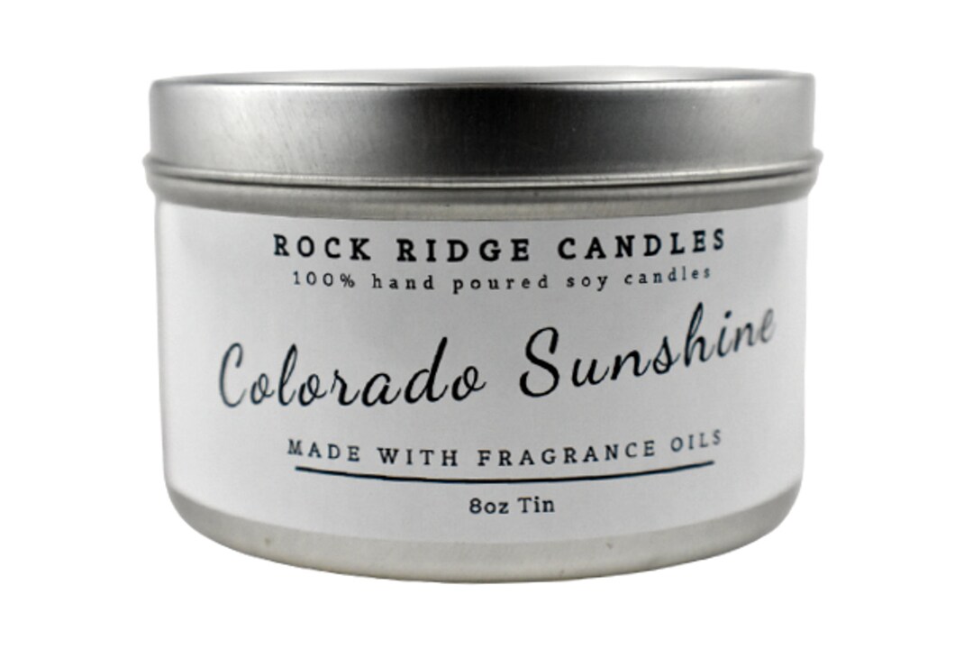 Colorado Sunshine Scented Candle | Soy Wax Candle | Natural Soy Wax ...