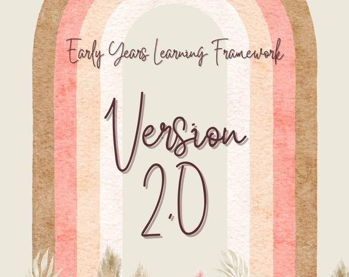 EYLF V2.0 Break Down Sheet of Outcomes cheat Sheet - Etsy Australia