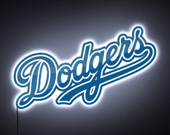 Dodgers Neon Sign - Etsy