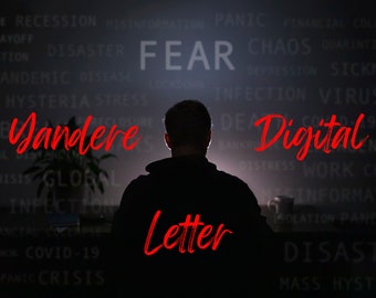 Gifts From a Yandere: Letter Packs - Etsy