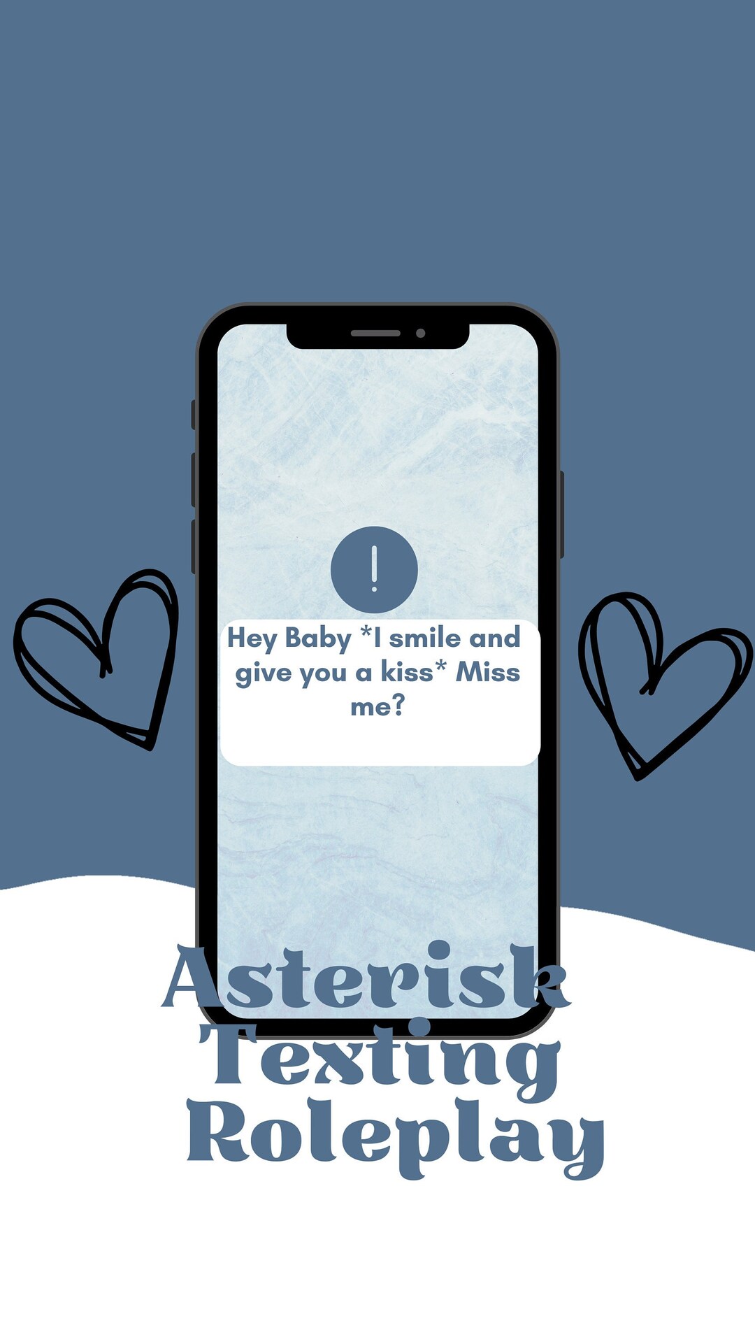 Comfort Character Asterisk Texting Roleplay - Etsy