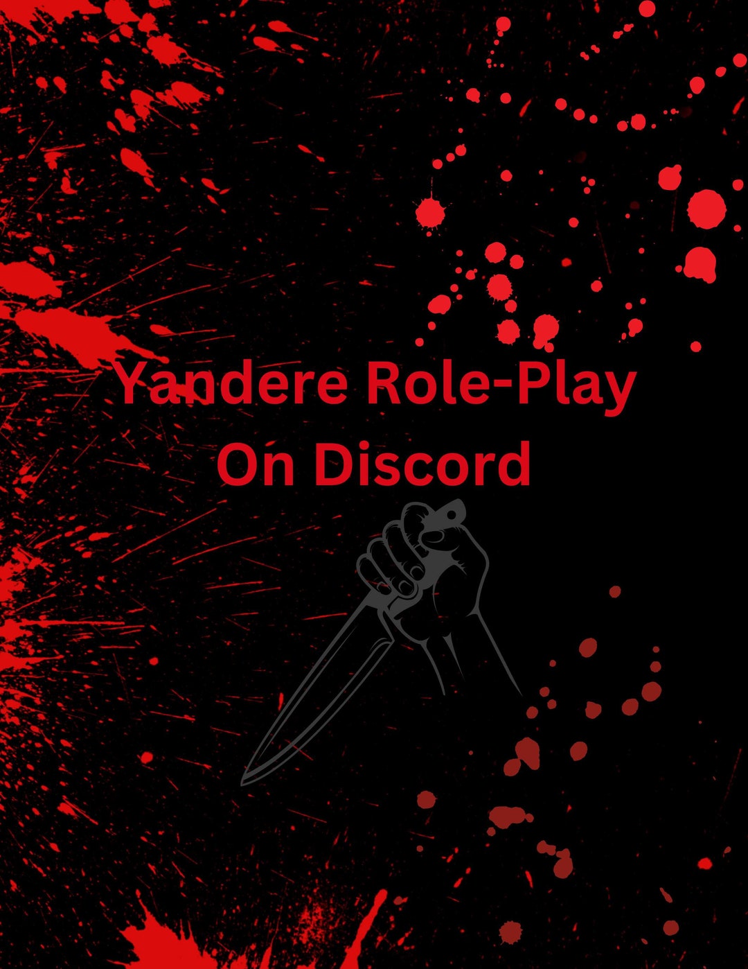 Yandere Discord RP WEEKLY - Etsy
