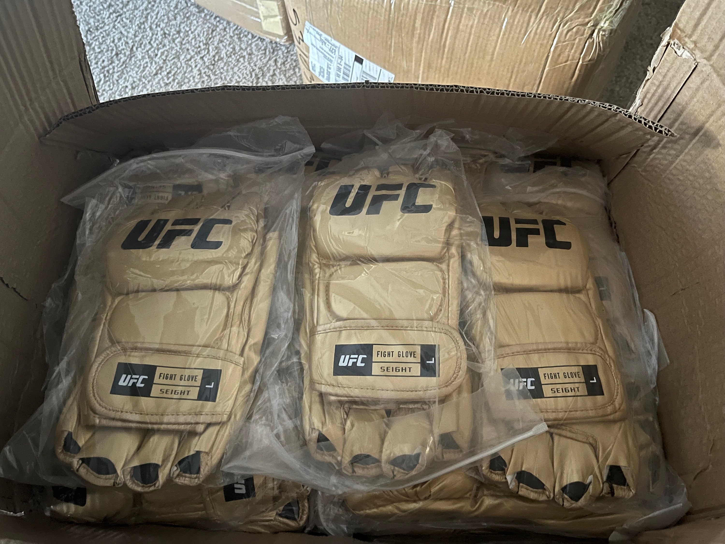 UFC MMA Gold Champion Gloves Replica- Ships From USA - Etsy