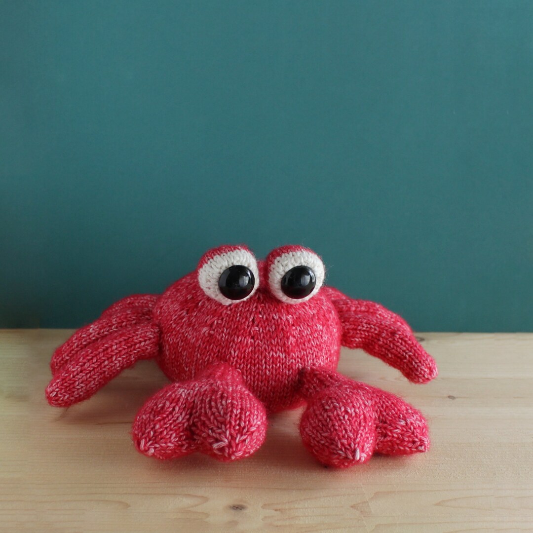 Fernando the Crab - Amigurumi Crab - Knitting PDF Pattern - Etsy