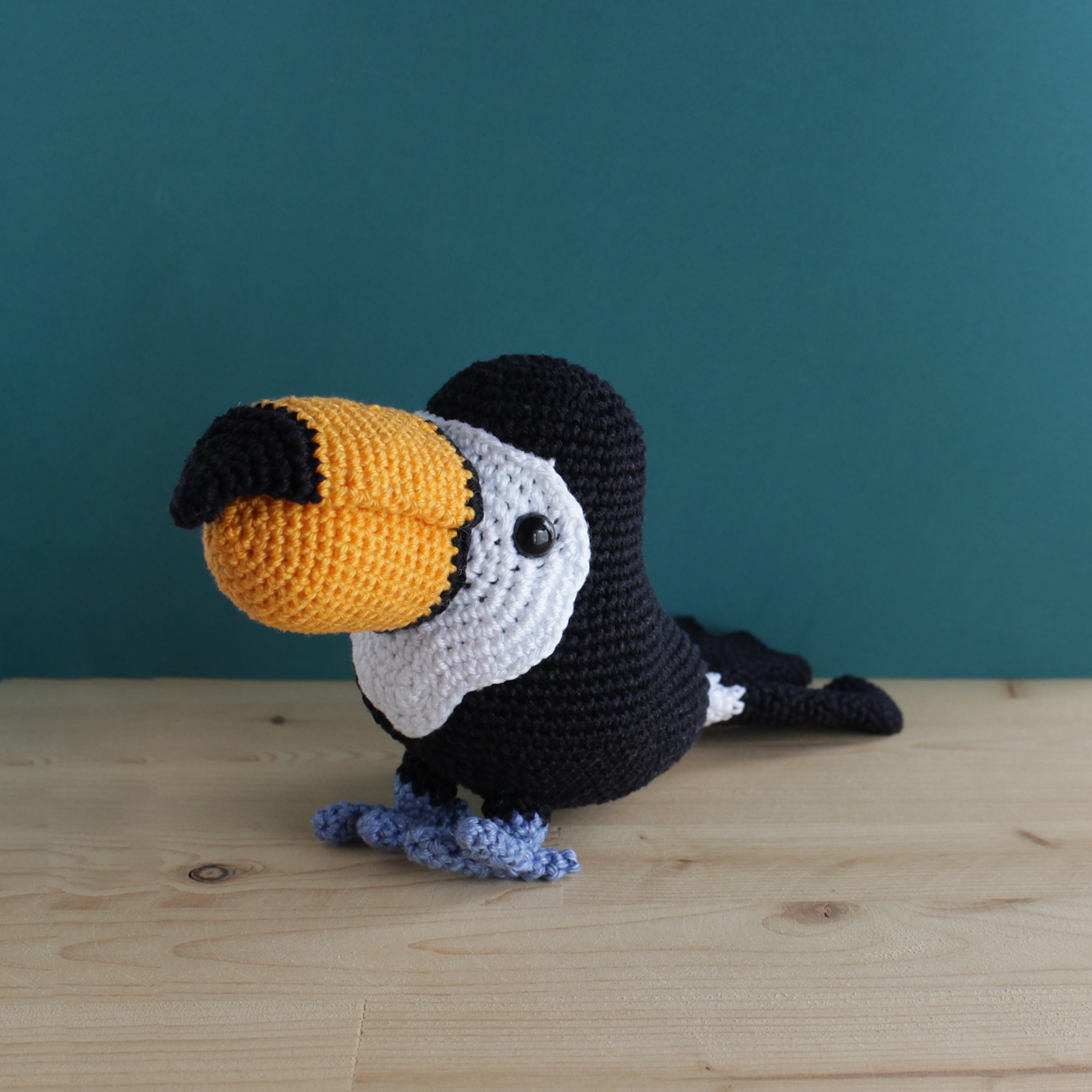Cornelius the Toucan - Amigurumi Toucan - Crochet PDF Pattern - Etsy