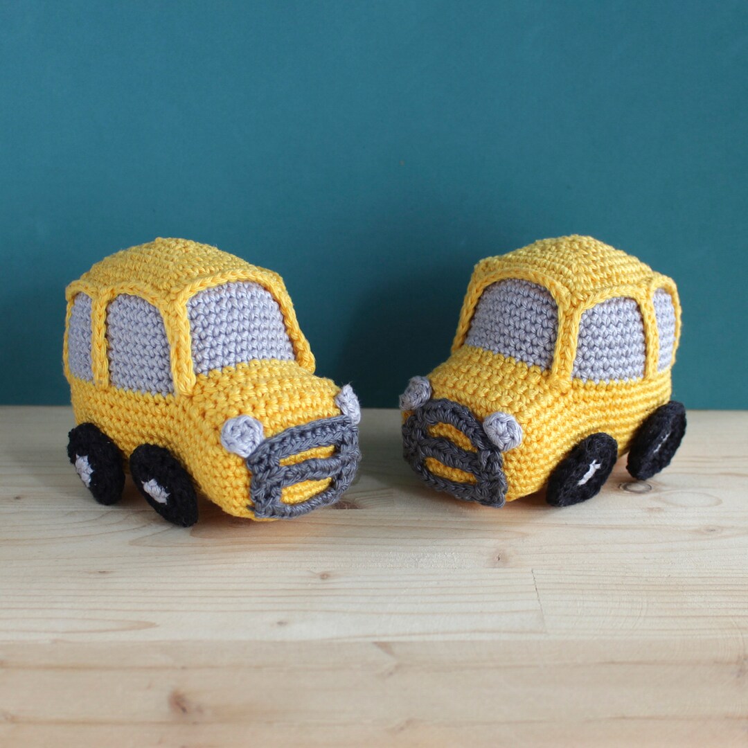 School Bus - Amigurumi School Bus - Crochet PDF Pattern - Etsy