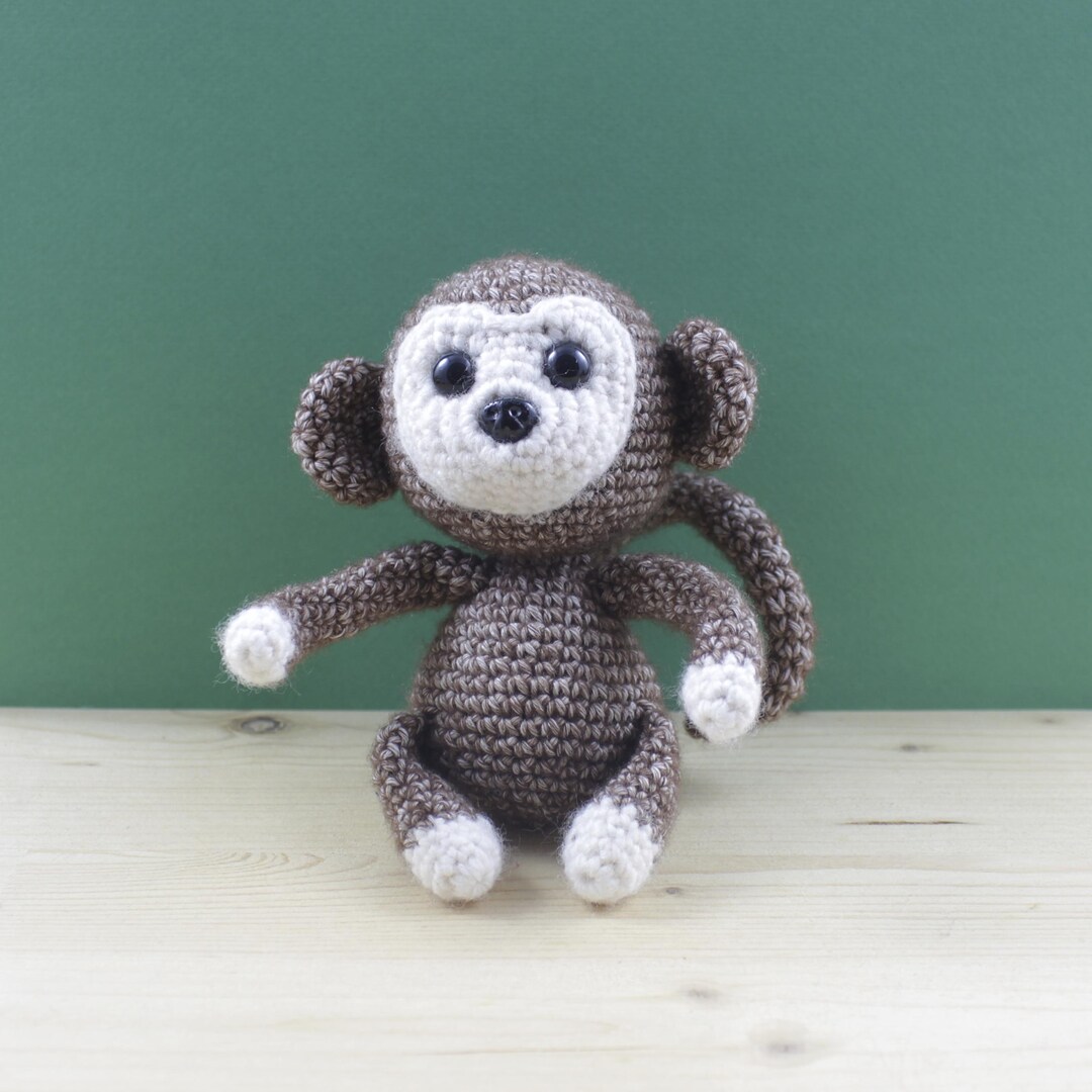 Koko the Cheeky Monkey - Amigurumi Monkey- Crochet PDF Pattern - Etsy