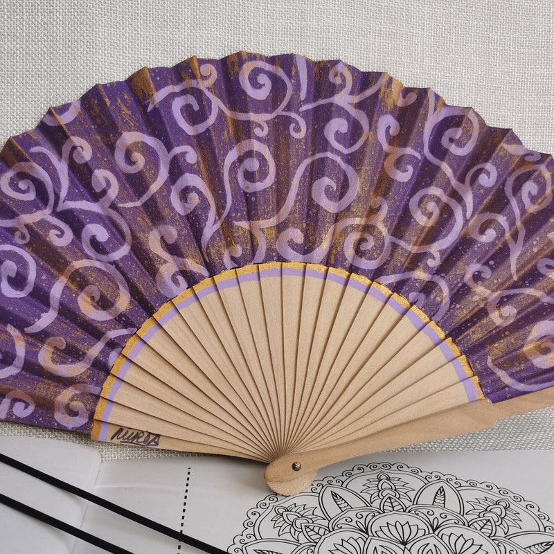 Spanish Hand Fan - Etsy