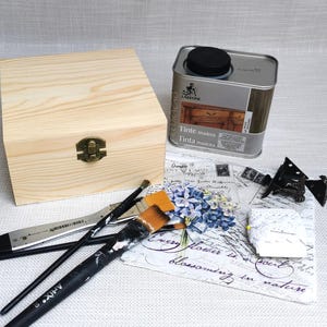 Custom Wooden Tea Box With Removable Compartments, Gift for Tea ...