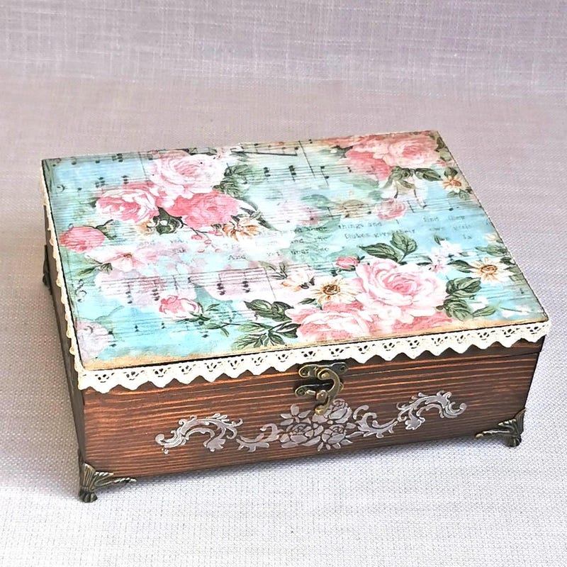 Decorative Paper Box - Etsy