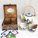 Custom Wooden Tea Box With Removable Compartments, Gift for Tea ...