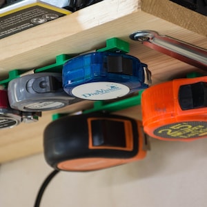 Tape Measure Hanger under Shelf or Wall - Etsy