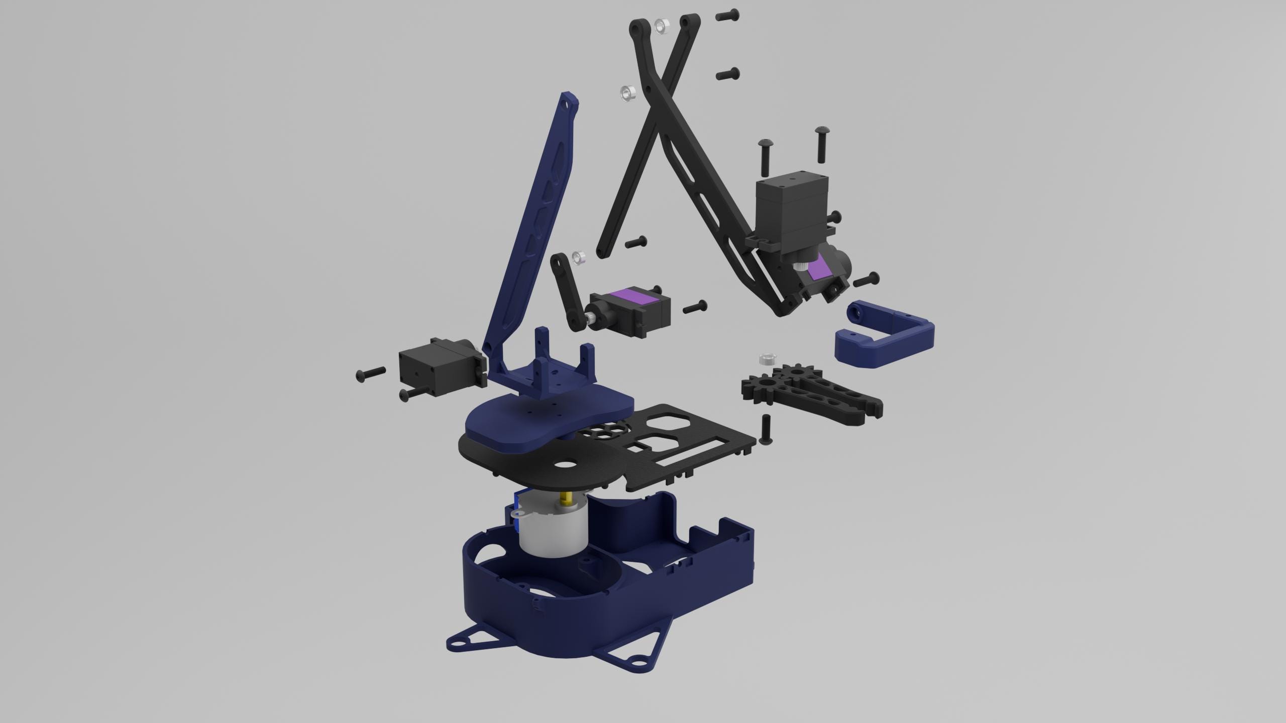 4 Axis Robot Arm STEM Kit: DIY Educational Toy - Etsy