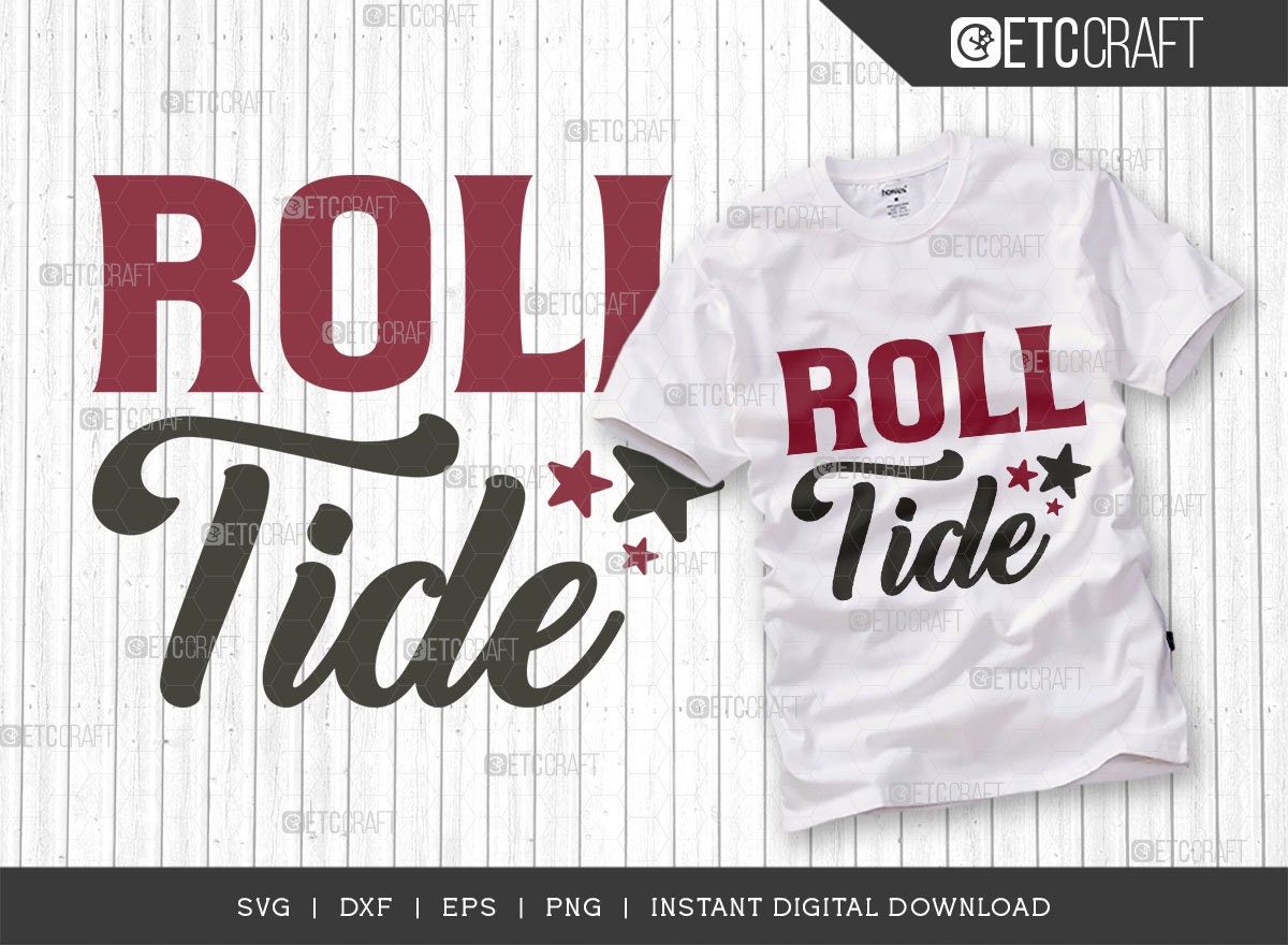 Roll Tide SVG Bundle, Elephant Svg, Alabama Crimson Svg, Alabama Svg ...