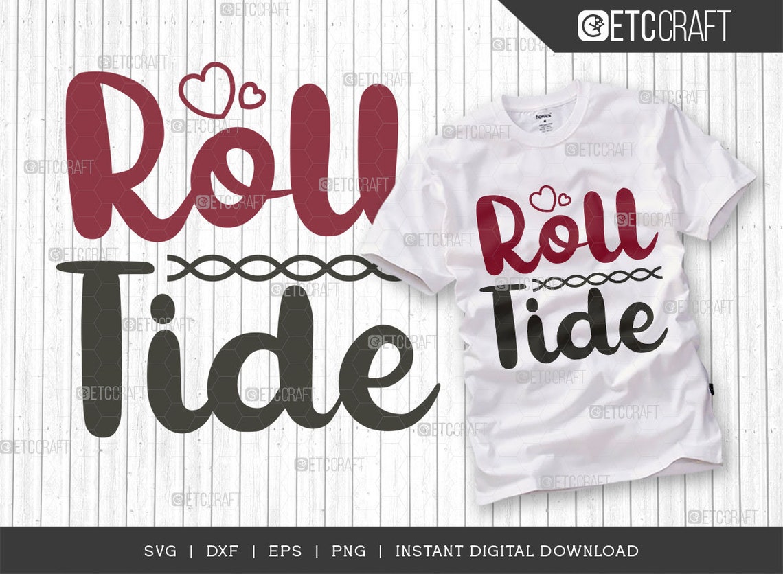 Roll Tide SVG Bundle Elephant Svg Alabama Crimson Svg - Etsy Canada
