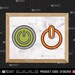 Power Button Clipart Power Button Svg On-off Button Svg - Etsy Canada