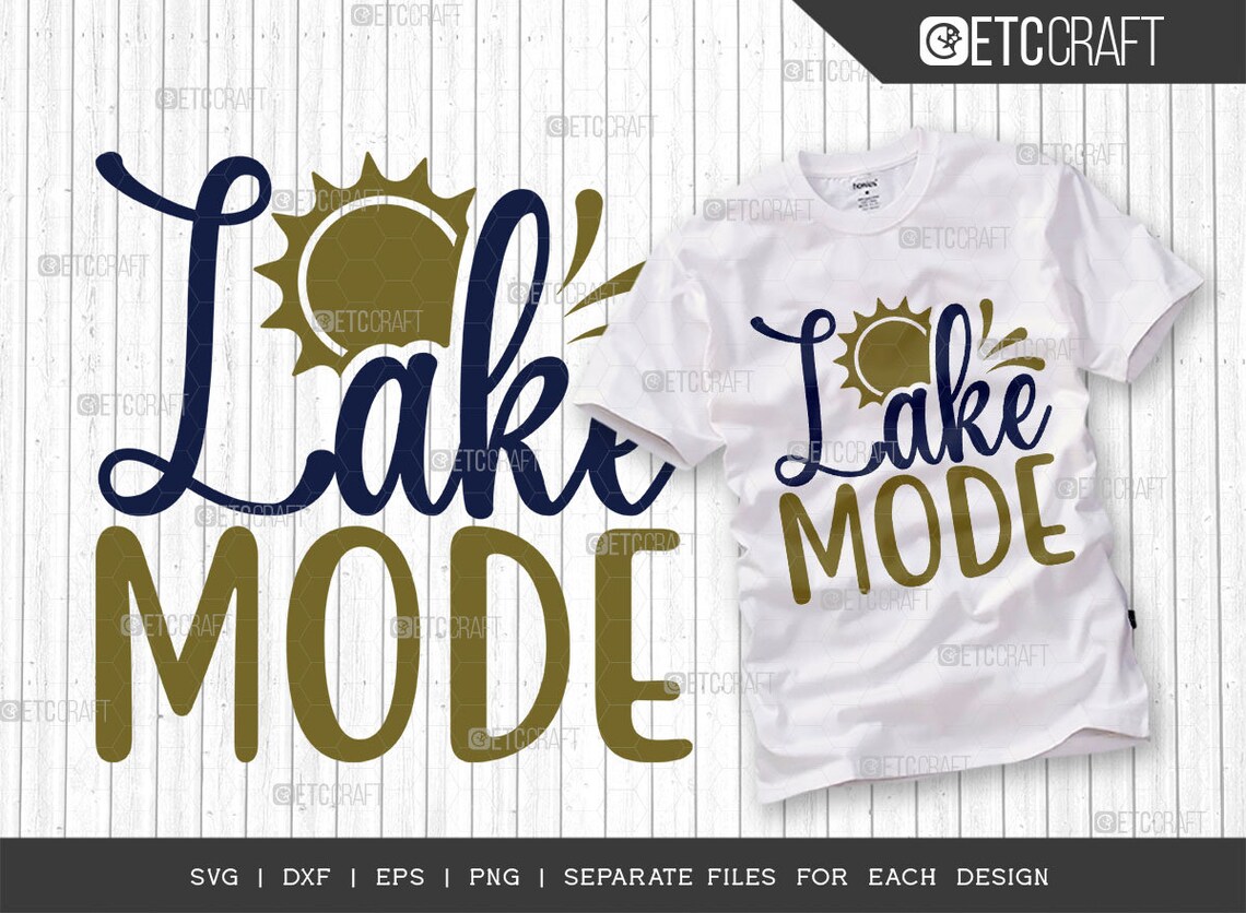 Lake Mode SVG Bundle Lake Svg Lake Life Svg Canoe Svg - Etsy Canada