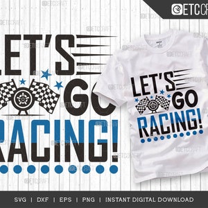 Lets Go Racing SVG Bundle, Car Racing Svg, Racing Flag Svg, Sports Svg ...