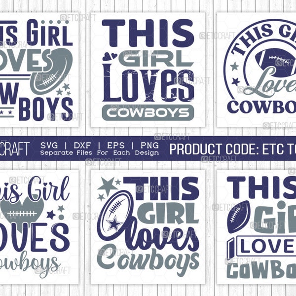 Dallas Cowboys Girl Svg - Etsy