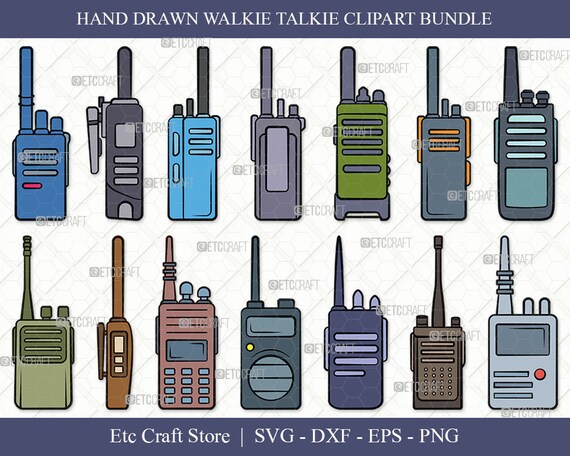 Two Way Radio Clip Art