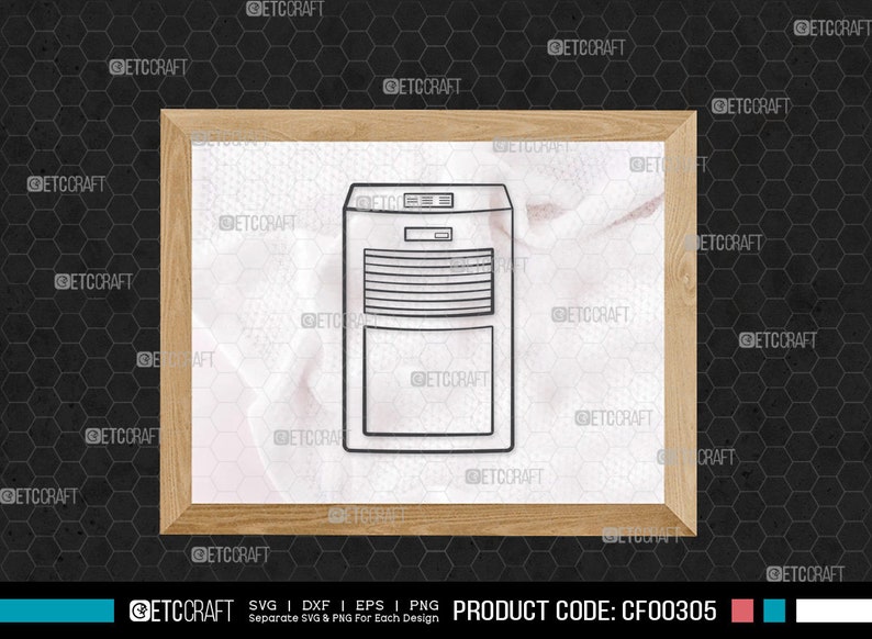 Air Conditioner SVG AC Outline Floor Standing Svg Hvac Svg - Etsy