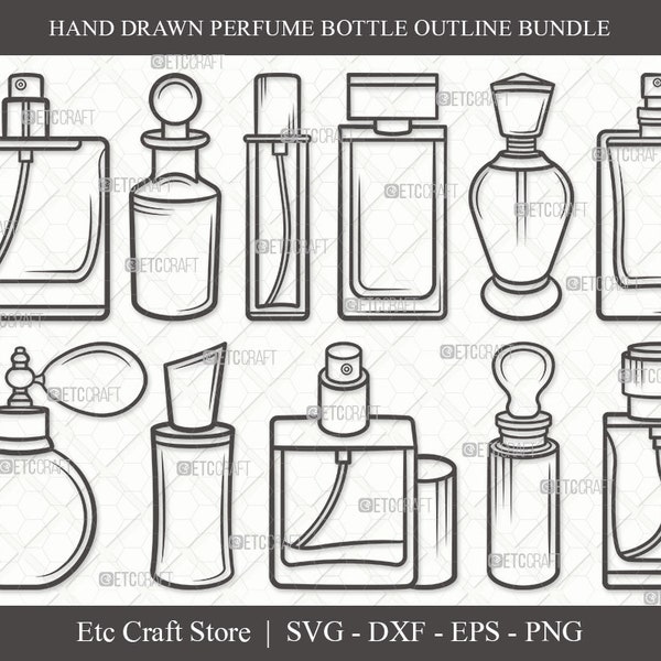 Perfume Bottle Svg - Etsy