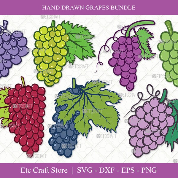 Grapevine Dxf - Etsy Australia