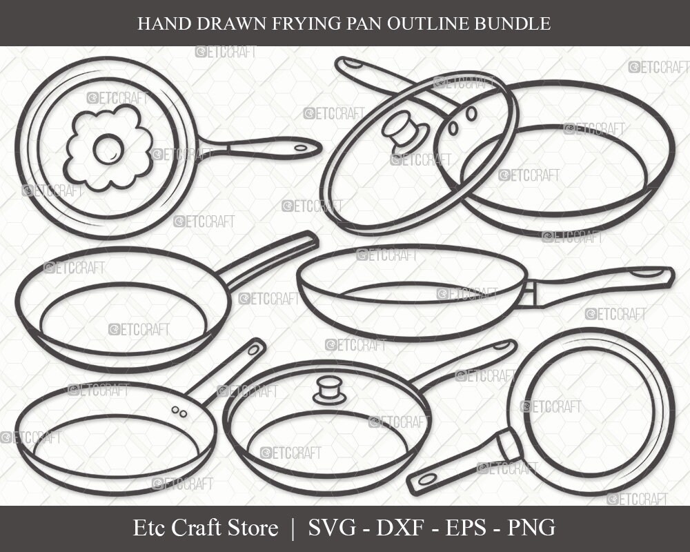 Frying Pan Drawing