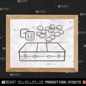 Backgammon SVG, Backgammon Outline, Board Game Svg, Games Svg ...