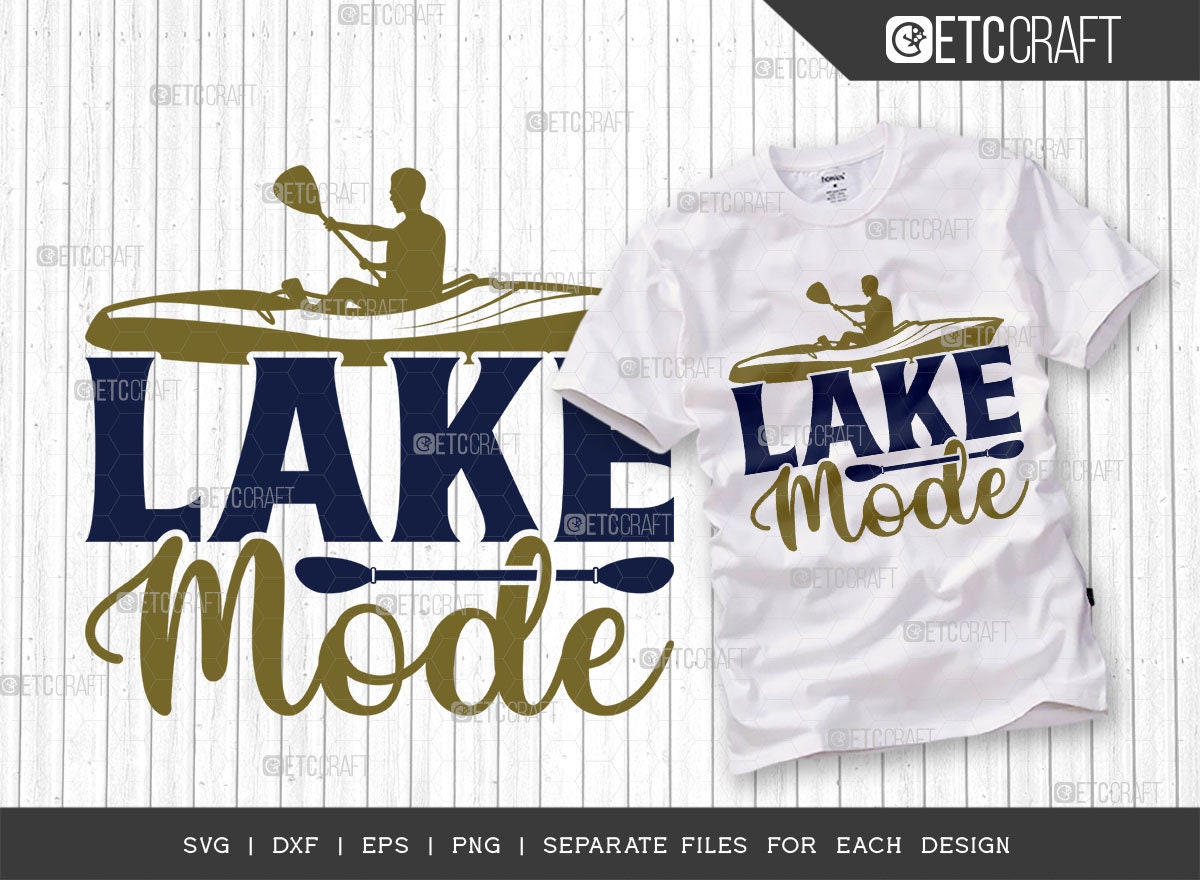 Lake Mode SVG Bundle Lake Svg Lake Life Svg Canoe Svg - Etsy Canada