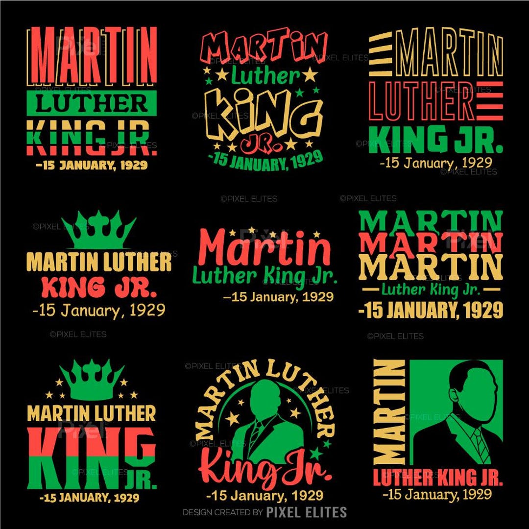 Martin Luther King Jr Svg | MLK-citaat, burgerrechten, inspirerend T ...