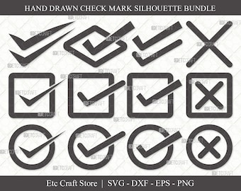 Check Box Svg - Etsy