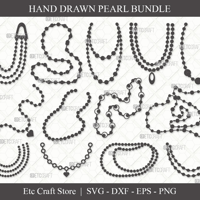 Pearl Clipart - Etsy