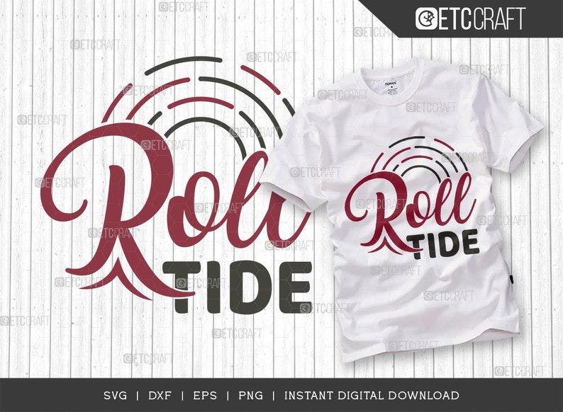 Roll Tide SVG Bundle Elephant Svg Alabama Crimson Svg - Etsy Canada