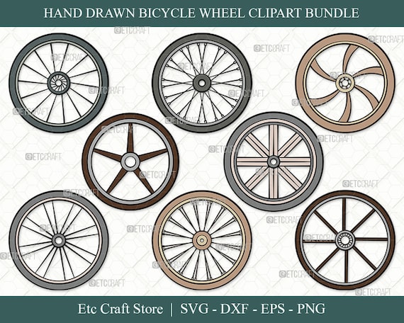 Bicycle Spokes Clipart