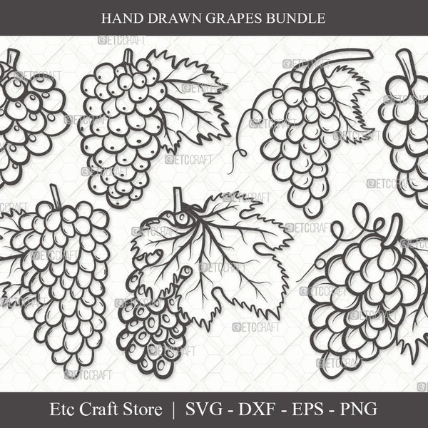 Grapevine Svg - Etsy